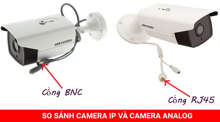 Camera Analog là gì? Phân biệt Camera Analog với Camera IP