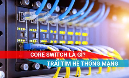 Core Switch là gì? Trái Tim phân dhối dữ liệu của hệ thống mạng