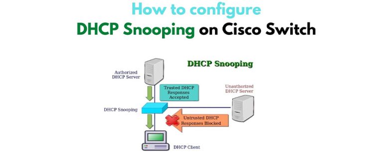 DHCP Snooping là gì? Cấu hình DHCP Snooping trên Switch Cisco