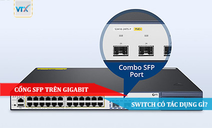 Cổng SFP trên Gigabit Switch có tác dụng gì?