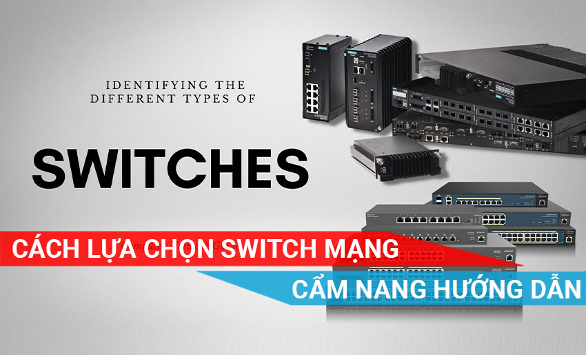 Cẩm nang lựa chọn Switch mạng phù hợp cho người mới